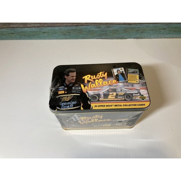 Nascar | Toys | Rusty Wallace 995 2 Upper Deck Metal Collector Cards In ...